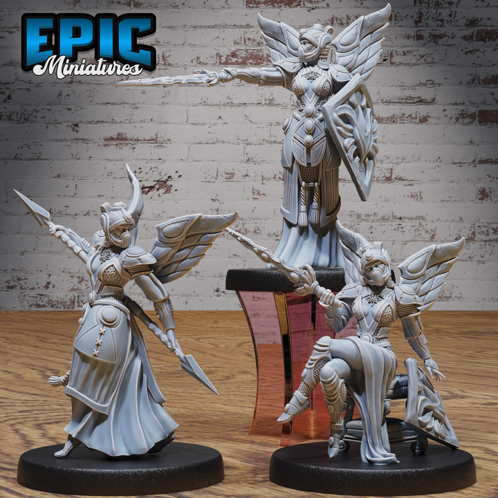 3D Printable Faith Defender Set / Angel & Holy Encounter / Cleric ...