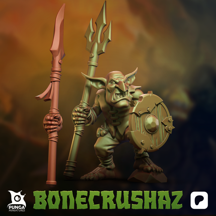 3D Printable Goblin 1 by Punga Miniatures