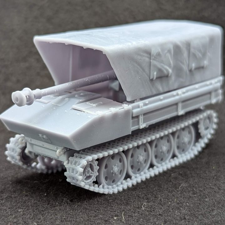 3D Printable 7.5cm Pak 40 auf Raupenschlepper-Ost (RSO) (Germany, WW2 ...