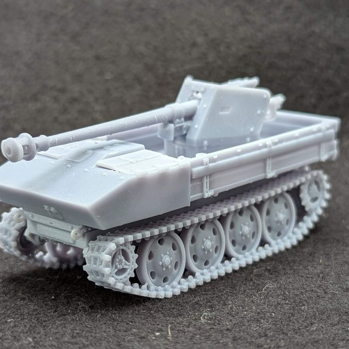 3D Printable 7.5cm Pak 40 auf Raupenschlepper-Ost (RSO) (Germany, WW2 ...