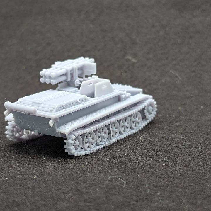 3D Printable Borgward IV Panzerjäger Wanze (Sd.Kfz.301) (Germany, WW2 ...