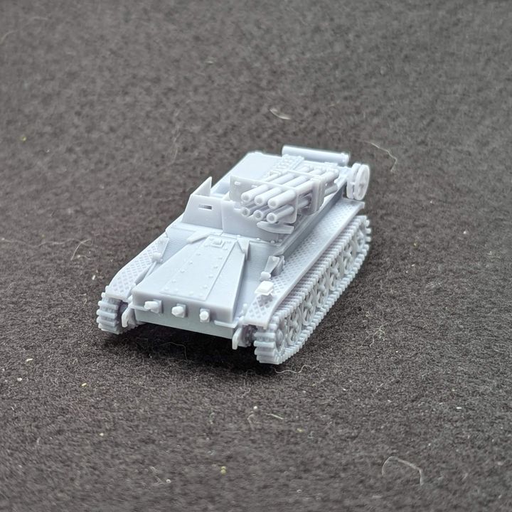 3D Printable Borgward IV Panzerjäger Wanze (Sd.Kfz.301) (Germany, WW2 ...