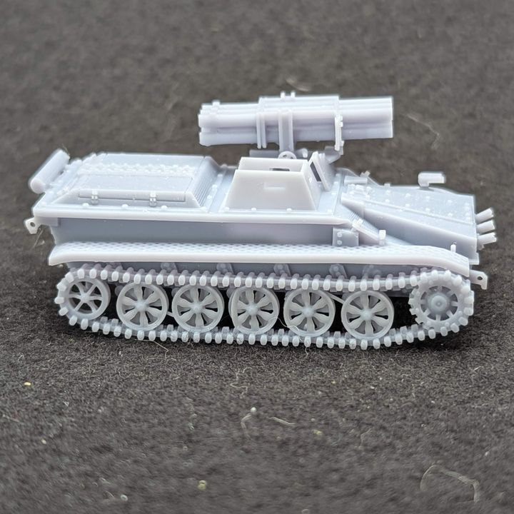 3D Printable Borgward IV Panzerjäger Wanze (Sd.Kfz.301) (Germany, WW2 ...