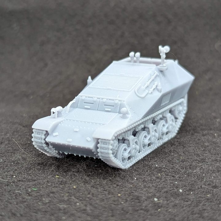 3D Printable Grosser Funk und Beobachtungswagen auf GW Lorraine ...