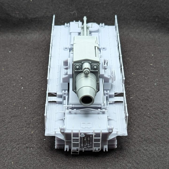 3D Printable Self-propelled siege mortar Karl Gerat VI "Ziu" 040 ...