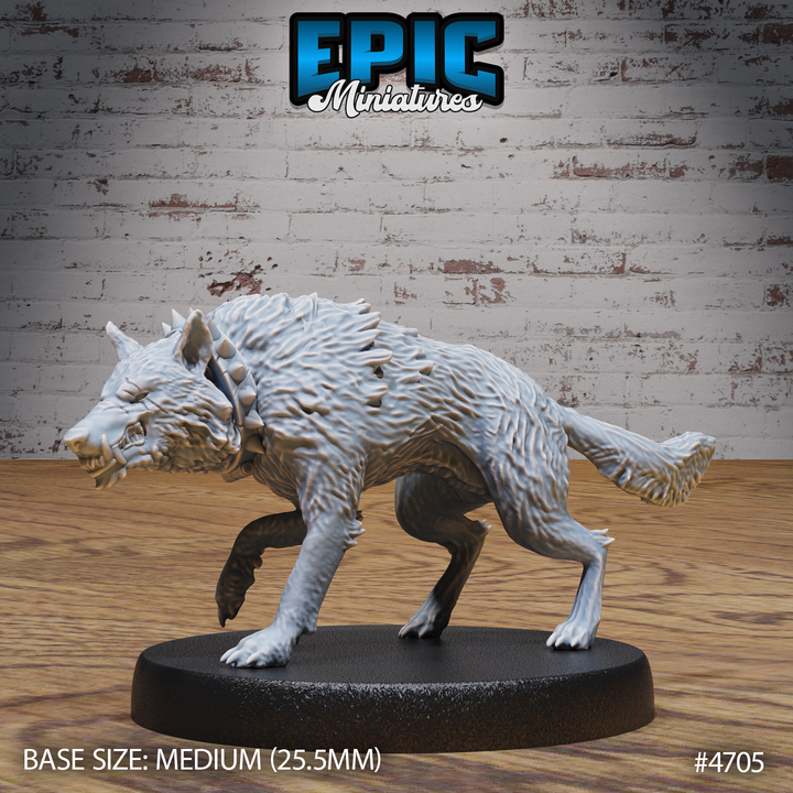 3D Printable Beast Hunt Set / Gnoll & Werewolf Encounter / Warg ...