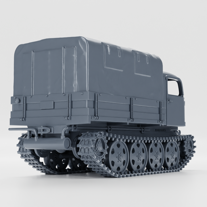 3D Printable Raupenschlepper Ost (RSO) (Germany, WW2) by Wargame3d