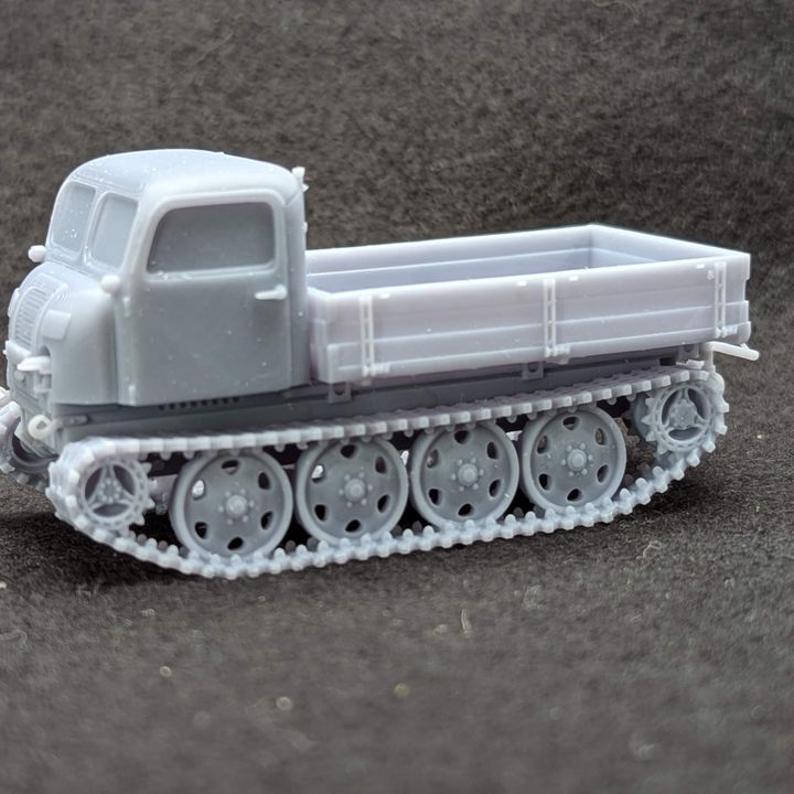 3D Printable Raupenschlepper Ost (RSO) (Germany, WW2) by Wargame3d