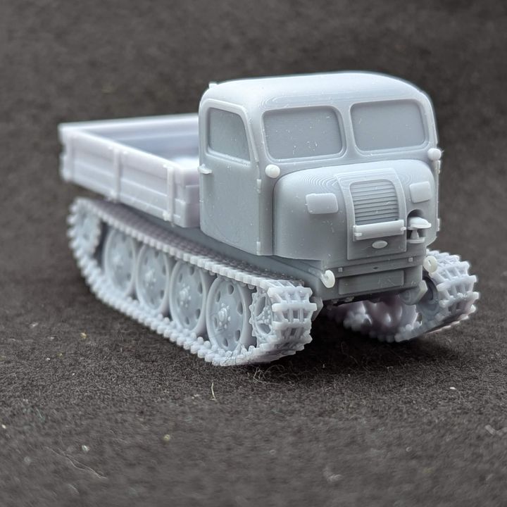 3D Printable Raupenschlepper Ost (RSO) (Germany, WW2) by Wargame3d