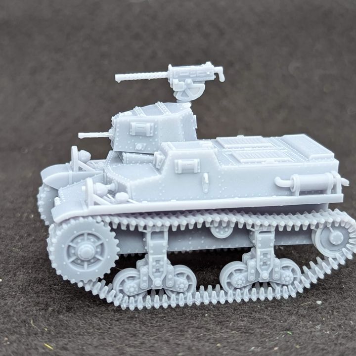 3D Printable STL PACK - 14 Fighting vehicles of INTERWAR (1918-1939 ...
