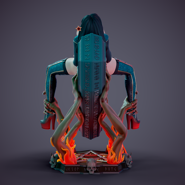 3D Printable Sinful Nun Annabelle / C by Chagarin