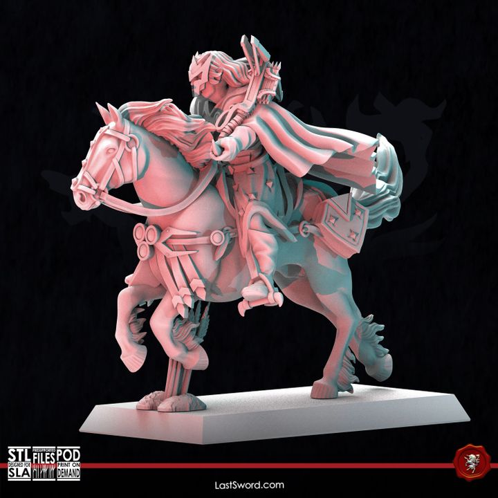 3D Printable Shadow Riders by LastSword Miniatures