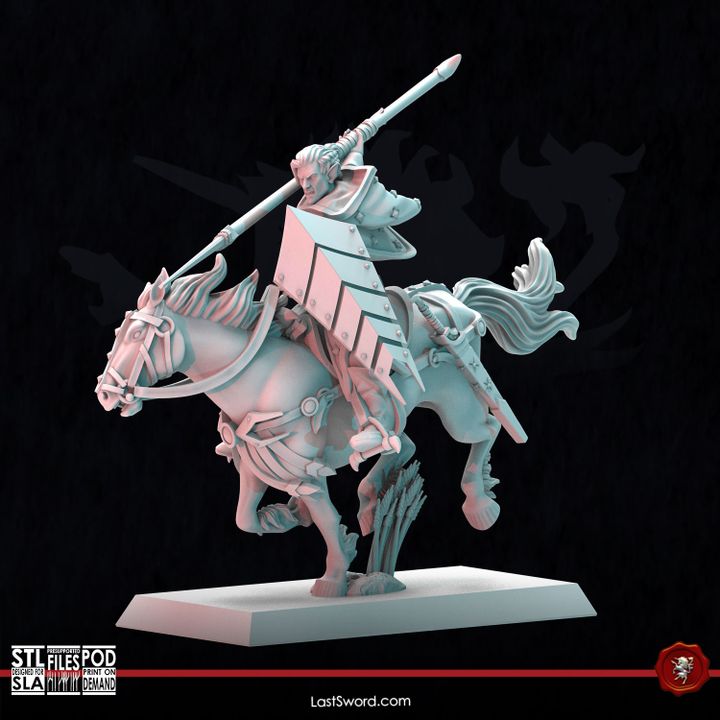 3D Printable Shadow Riders by LastSword Miniatures