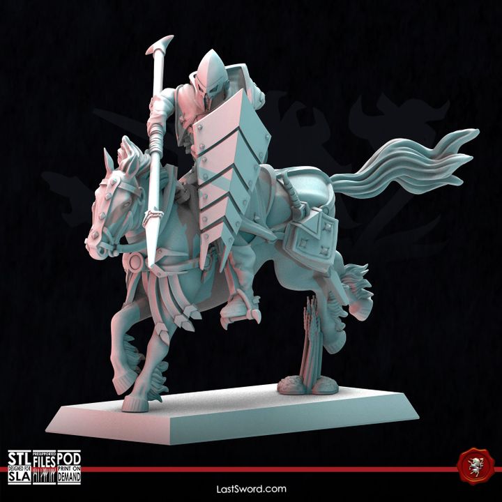 3D Printable Shadow Riders by LastSword Miniatures