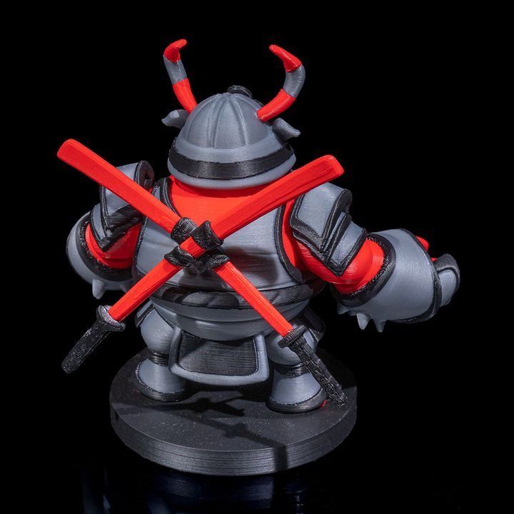 3D Printable Samurai Crab by Stlflix