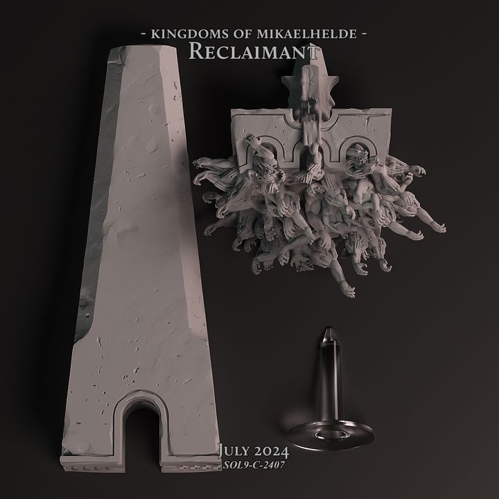 3D Printable Kingdoms of Mikaelhelde - Reclaimant by Solwyte Studio