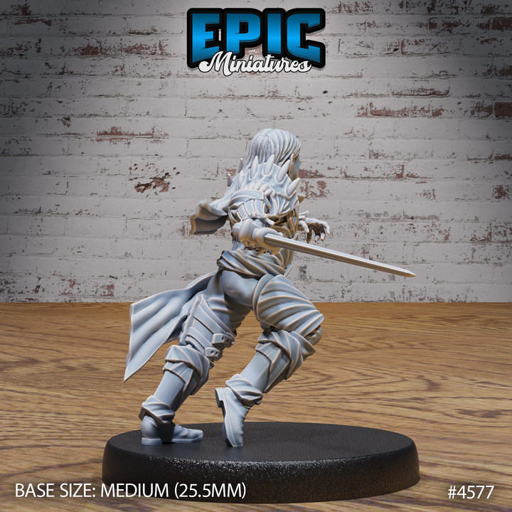 3D Printable Vampire Army Warrior / Undead Male Warrior / Blood Drinker ...