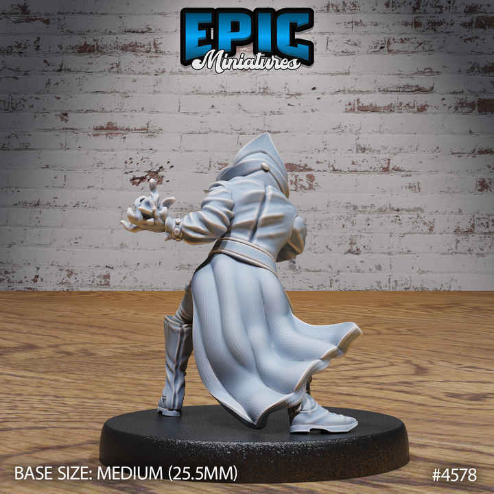 3D Printable Vampire Army Red Mage / Undead Male Warrior / Blood ...