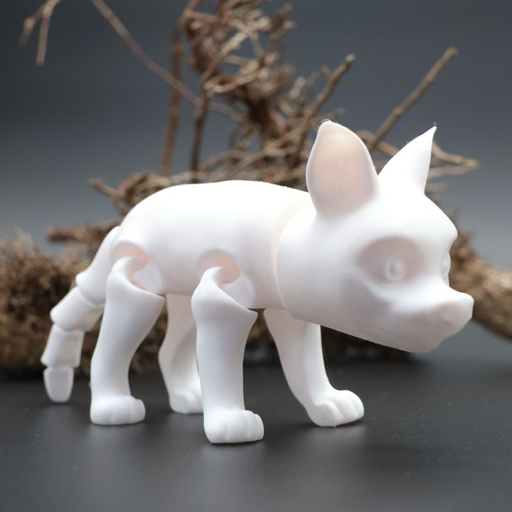 3D Printable Cute Flexi Dog by Nikolaus Richter