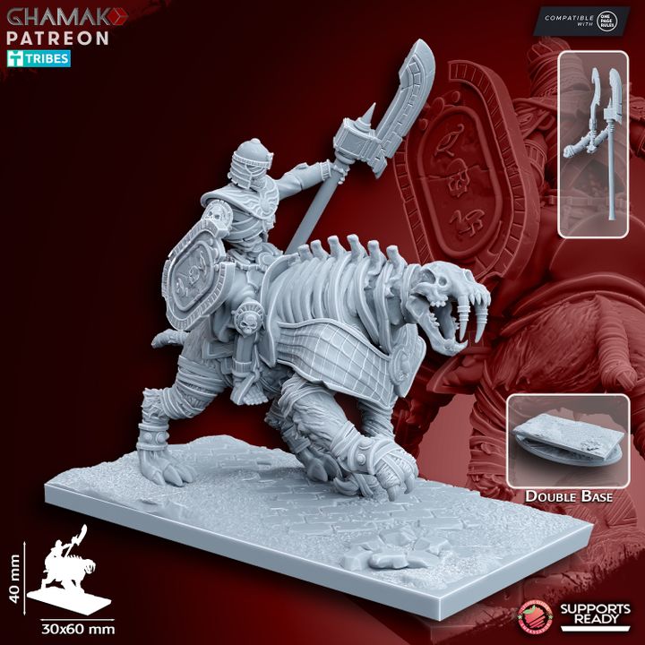 3D Printable Sabretooth Riders by Ghamak