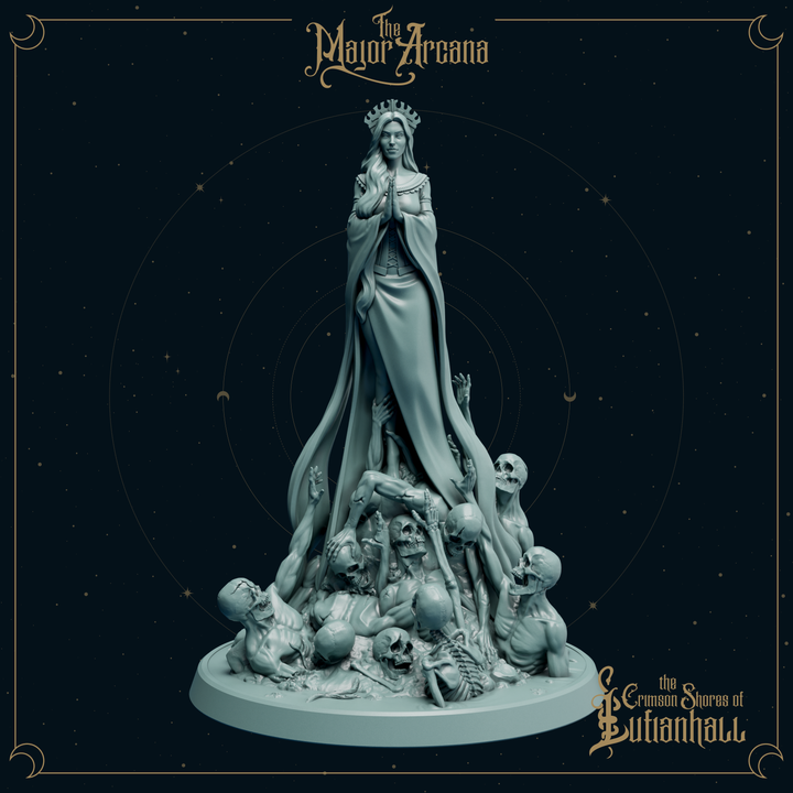 3D Printable The Reborn - Female Undead, Zombie by The Shattered Realms