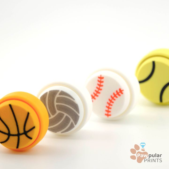 3D Printable Sports Volume 1, Multi-Pack - Fidget Keychain [Private Use ...