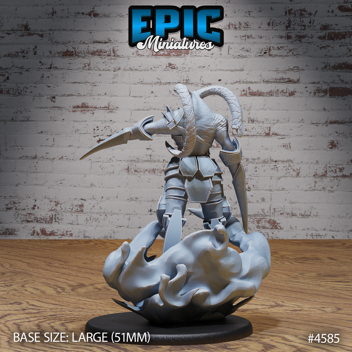 3D Printable Armored Nightwalker / Evil Nightshade / Undead Monster ...