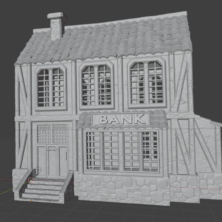 3D Printable Bank by ZBB EditionS