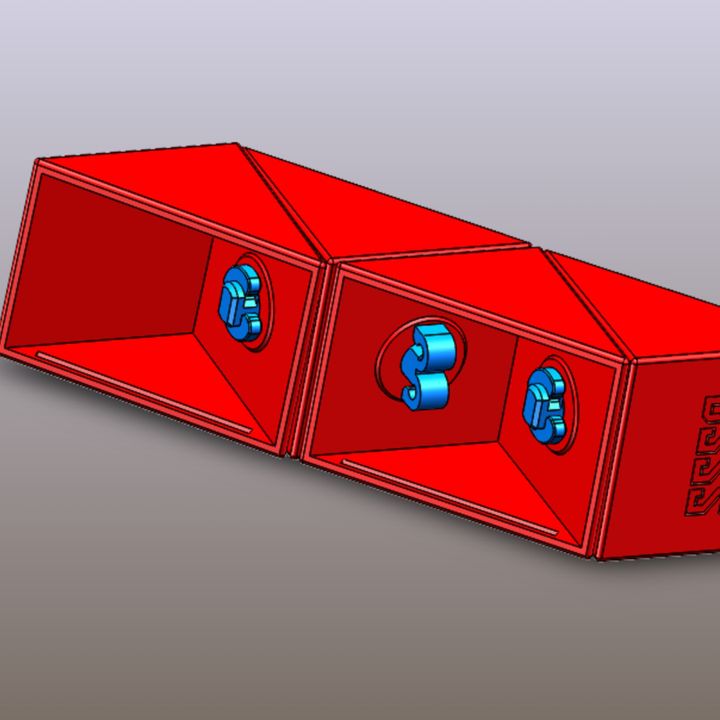 3D Printable Magic Ruler Puzzle by MING