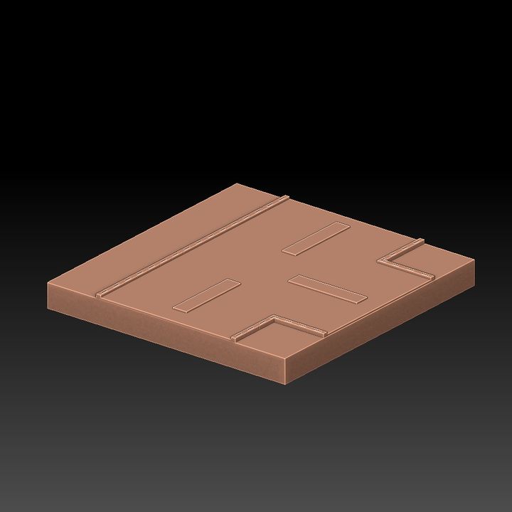 3D Printable SimCity 2000 Apartment Tower by Sharedog Miniatures