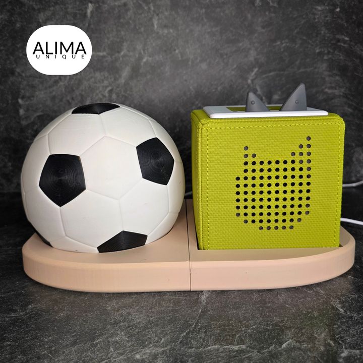 3D Printable Football light station - Alexa dot 5, 3, homepod mini by ...