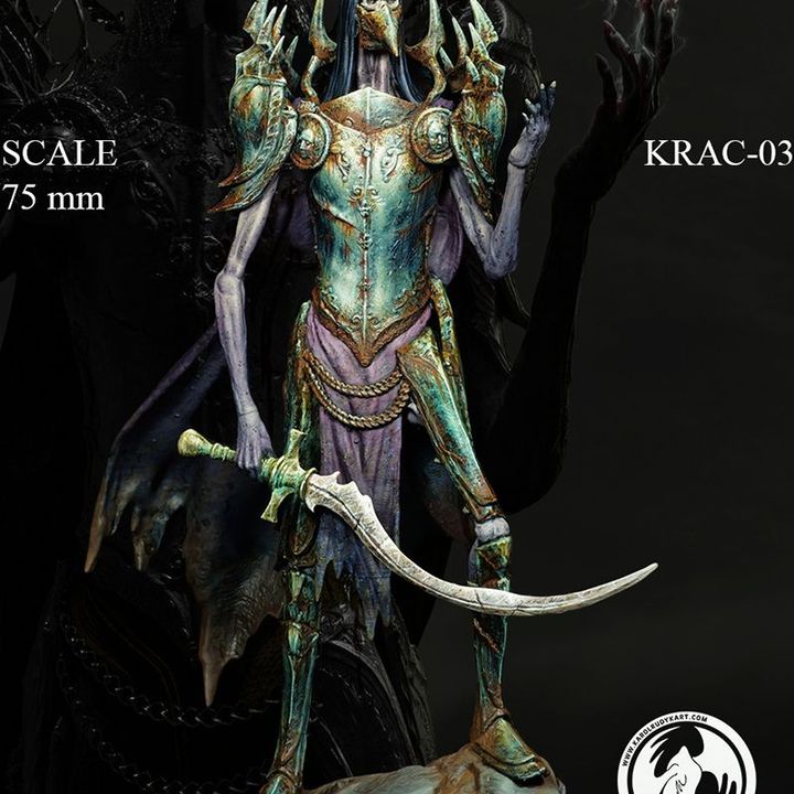 3D Printable Reaper 75mm scale by Karol