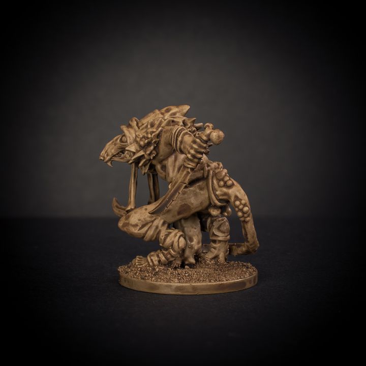 3D Printable Ratman Runner 1 by Knucklebones Miniatures