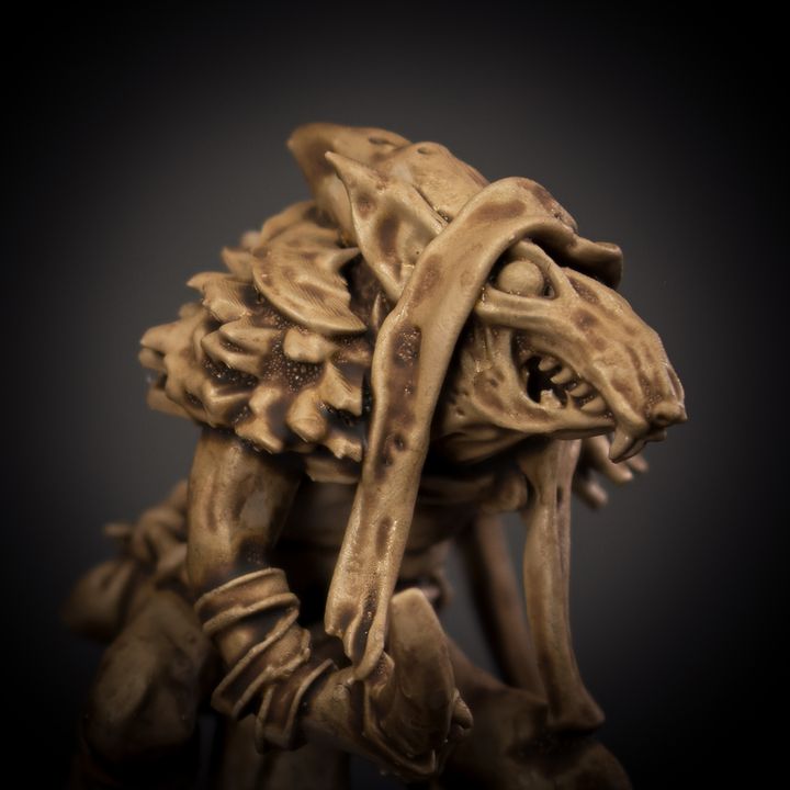 3D Printable Ratman Runner 1 by Knucklebones Miniatures