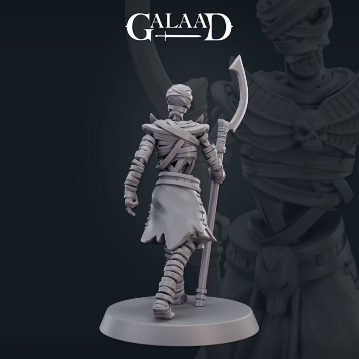 3D Printable Mummy 03 by Galaad Miniatures