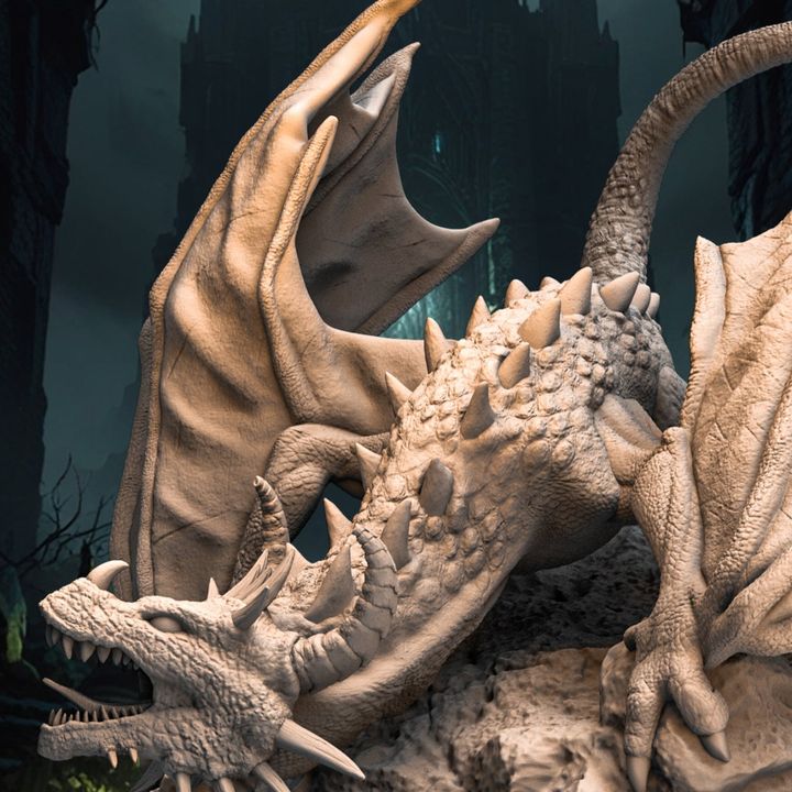 3D Printable PRE-SUPPORTED Belator - 32mm - DnD by RN Estudio