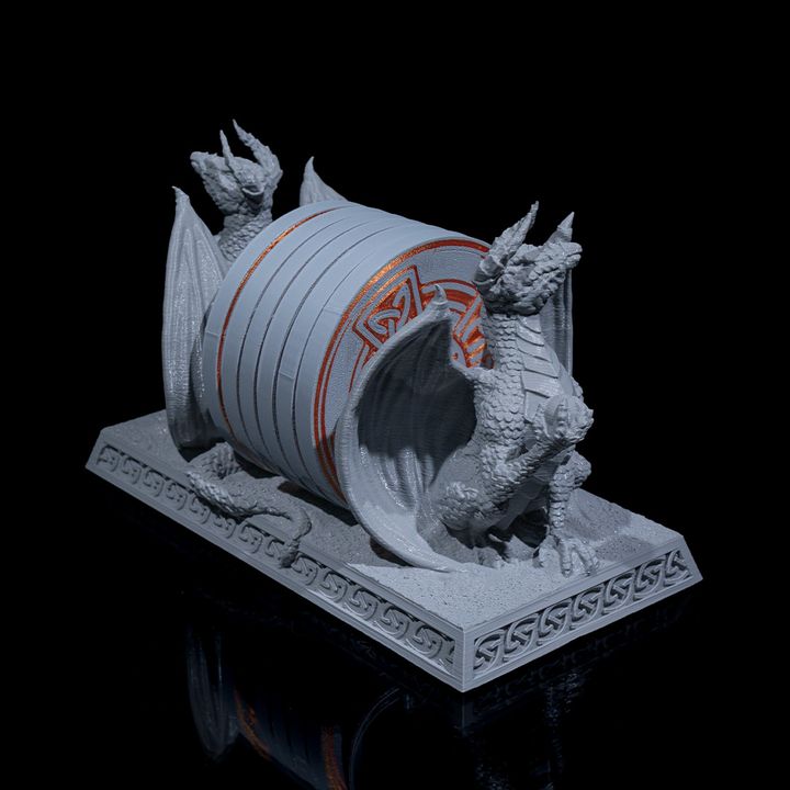 3D Printable Dragons of the Coasters by Stlflix