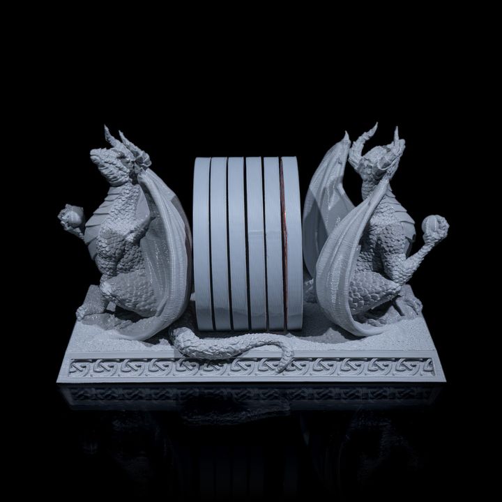 3D Printable Dragons of the Coasters by Stlflix