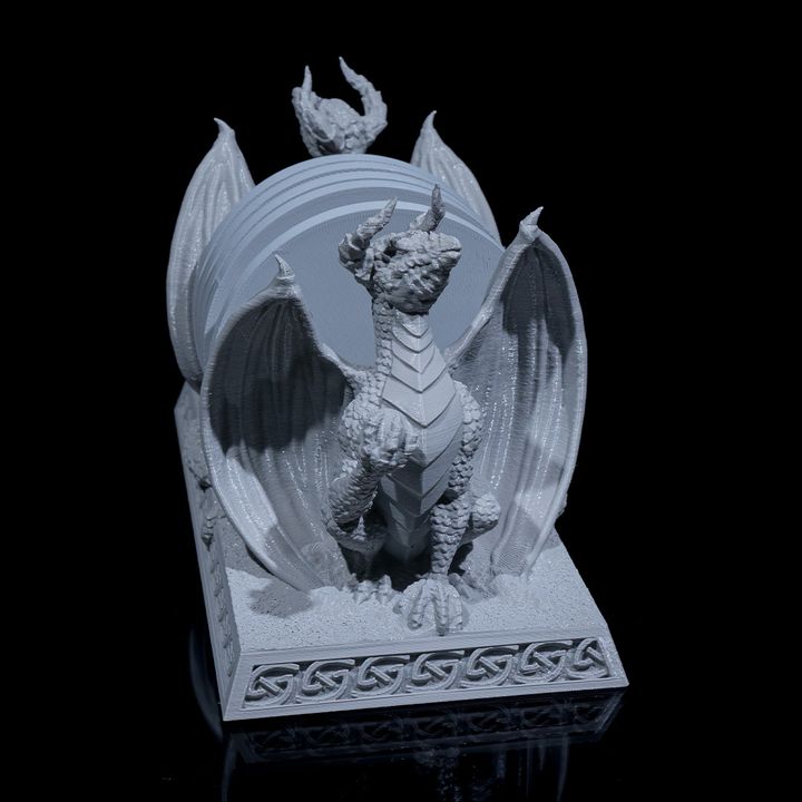 3D Printable Dragons of the Coasters by Stlflix