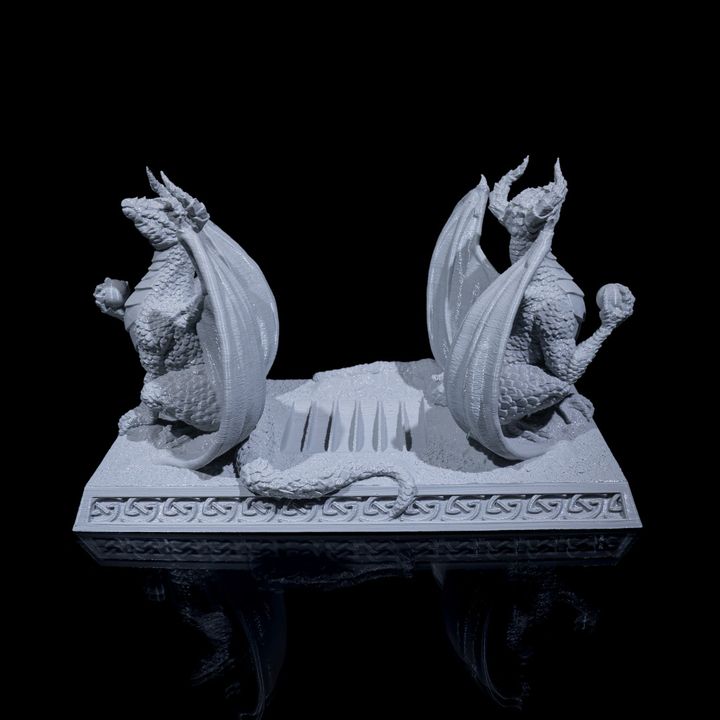 3D Printable Dragons of the Coasters by Stlflix