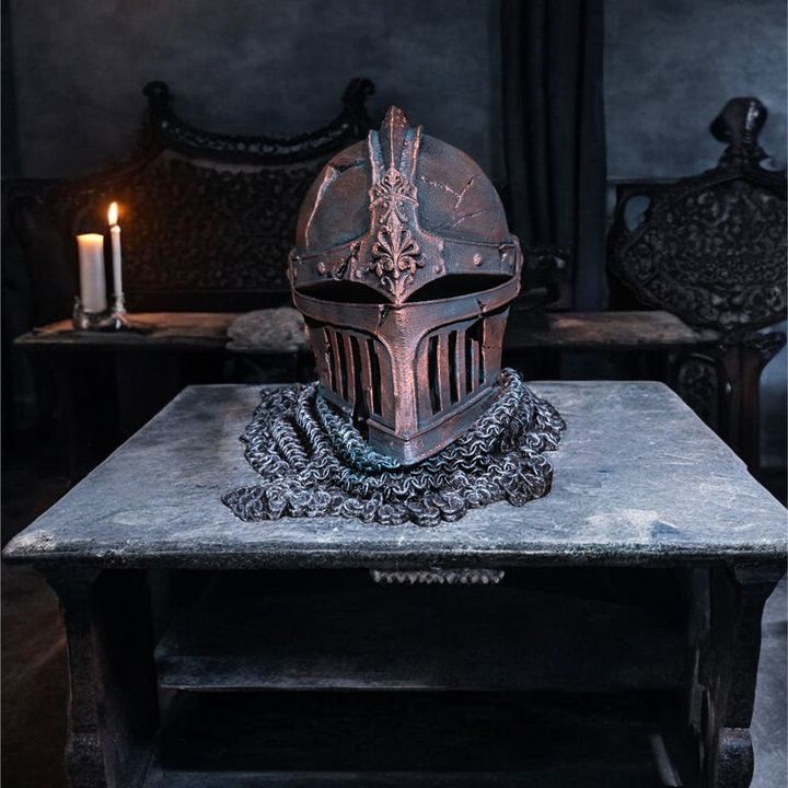 3D Printable Lost Warrior Helm by Stlflix