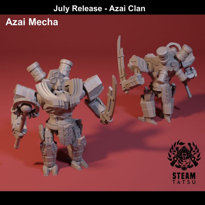 3D Printable Azai clan - Mecha by Steam Tatsu