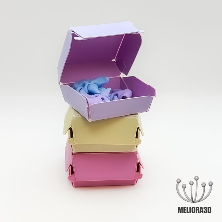 3D Printable M3D - Fantastic Nugget Box by Meliora3D