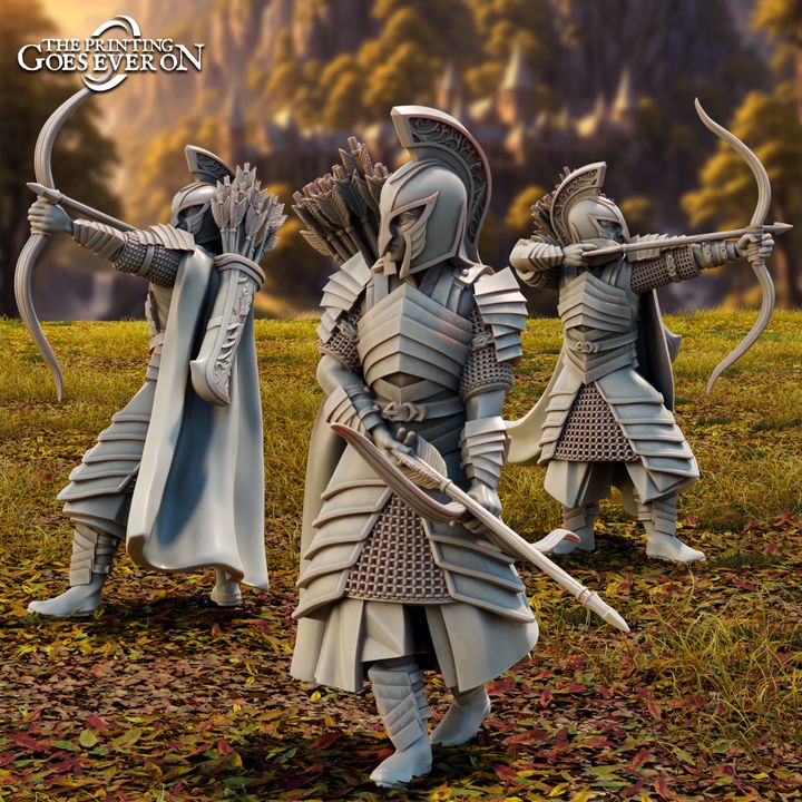 3D Printable Tales of the Elven Kingdoms - Vol. 1 - Presupported by The ...