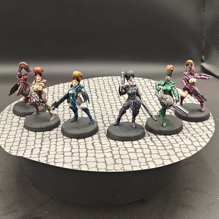 3D Print of Cabal Warmaidens by Dracofactory