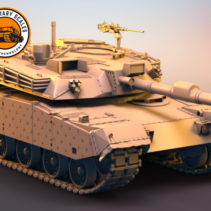 3D Printable Rokit K1A2 by MilitaryScales