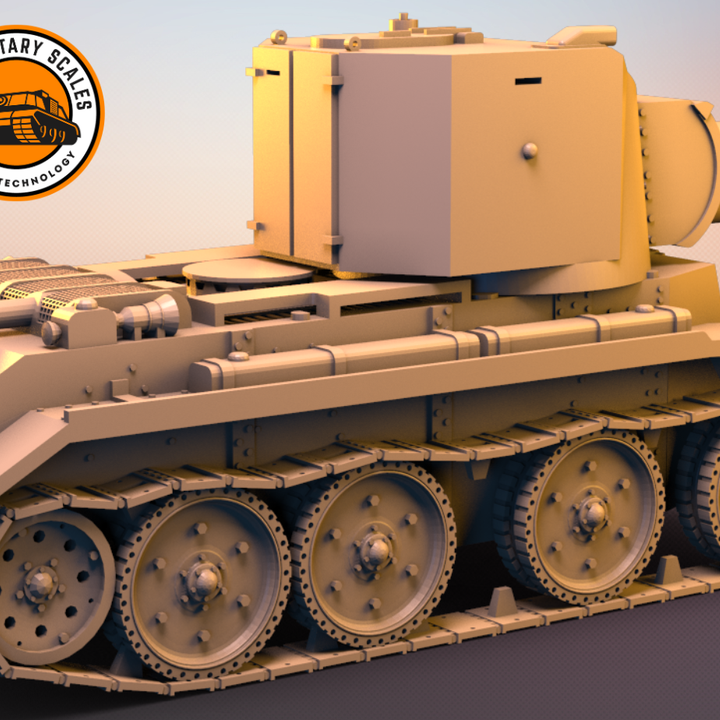 3D Printable BT-42 by MilitaryScales