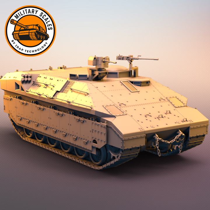 3D Printable Merkava Namer by MilitaryScales