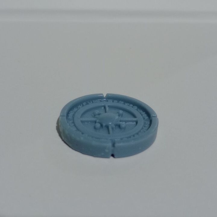 3D Printable Tokens for Torch & Shield by Grimskald