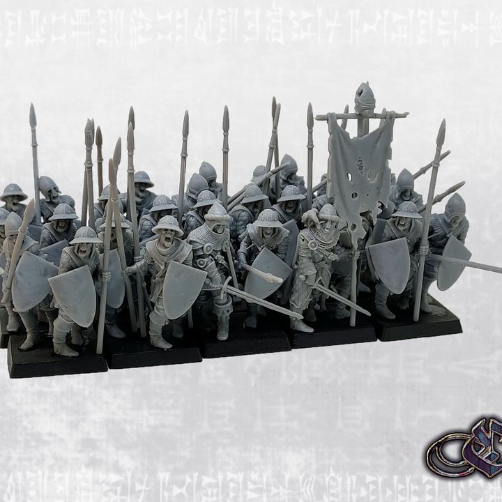 3D Printable Revived Medieval Army - Complete Army Set by Ezipion ...